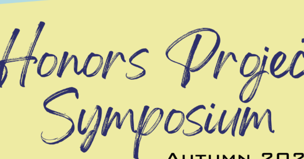 Honors Project Symposium | ASC Honors Program